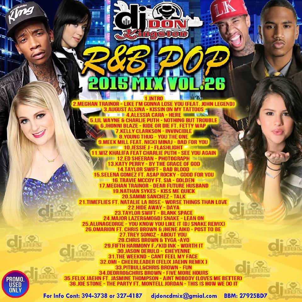 DJ DON - RNB POP MIX VOL 26 | REGGAETAPESHOP