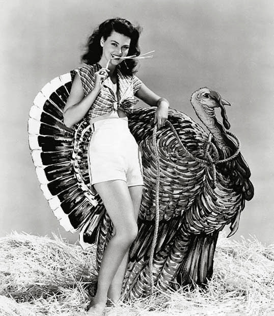 Happy Thanksgiving! Here Are 34 Funny Vintage Photos of Celebrities ...