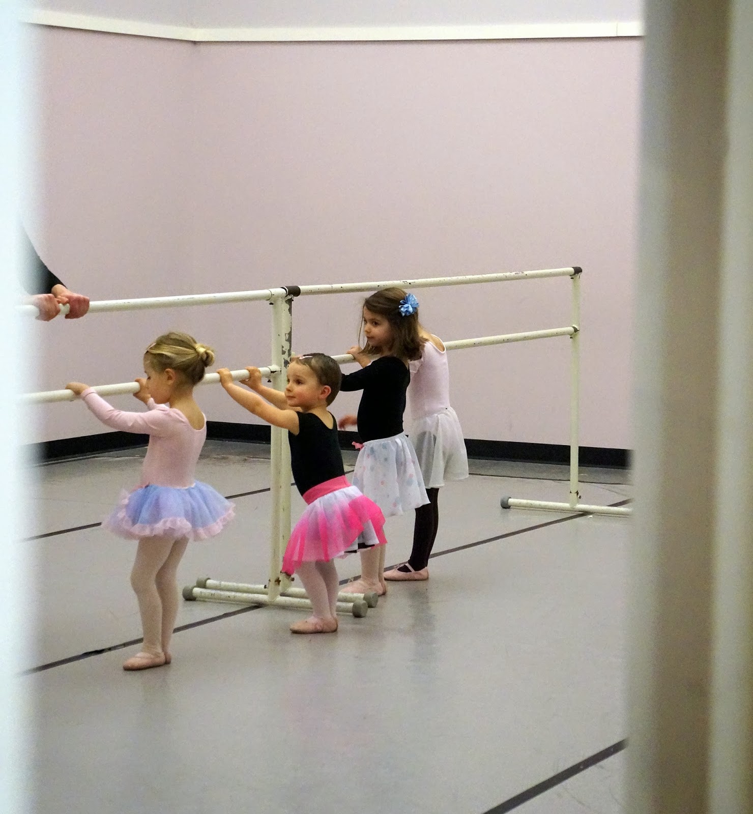 The Little Legers: Eve's First Ballet Class {Part I: At the Barre}
