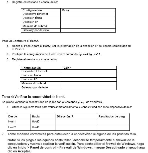 Manejo de Redes Grupo 604: Practica 8:Configuración de equipos host ...
