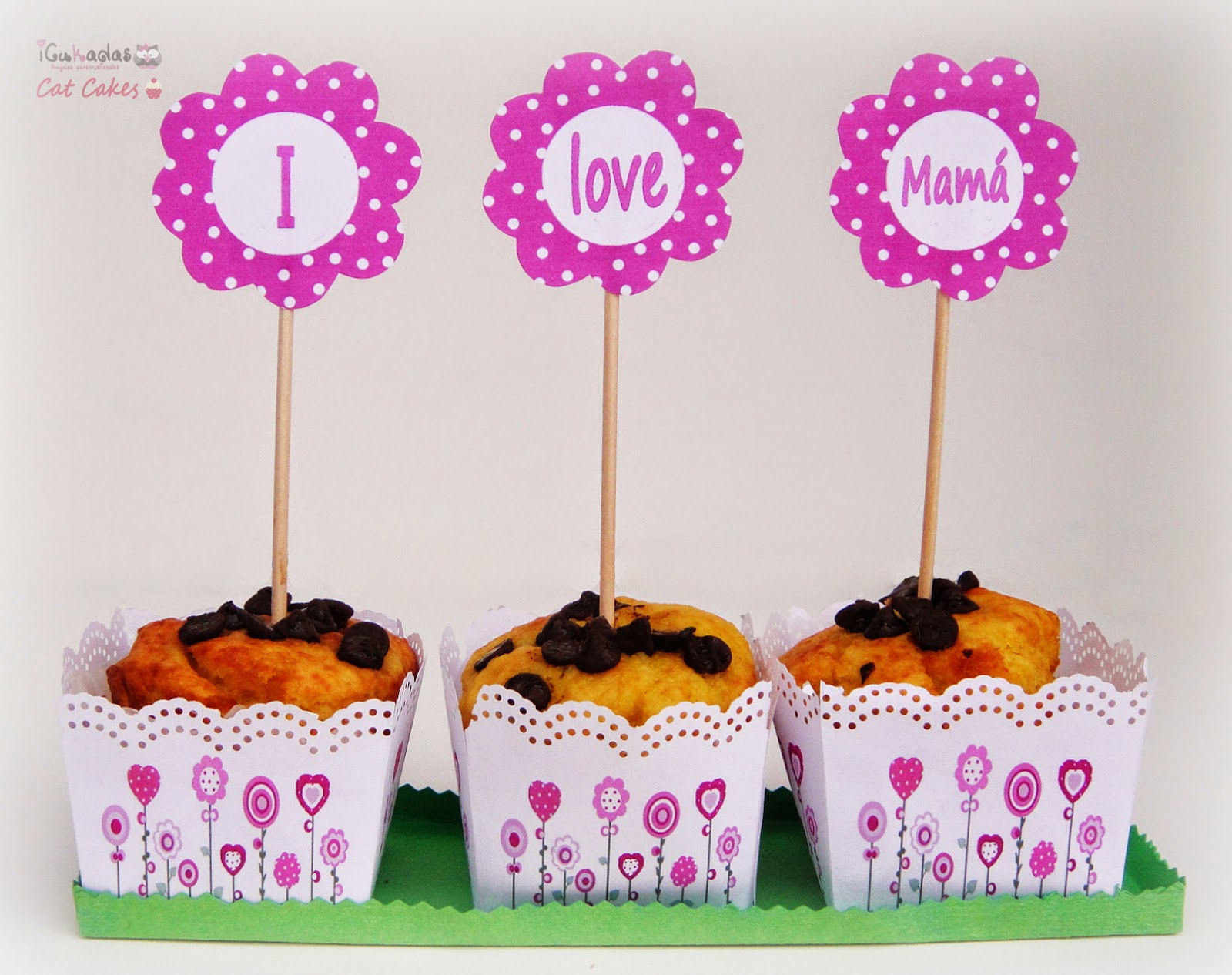 iCukadas: Muffins personalizados para el Día de la Madre