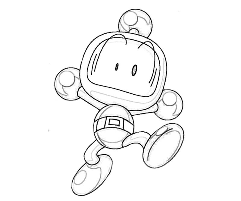 Bomber Man Coloring Pages Coloring Coloring Pages