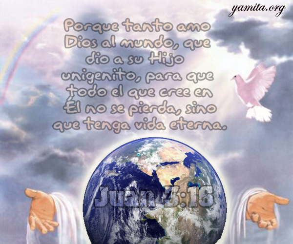 Dios nos Ama tanto que envio a su hijo