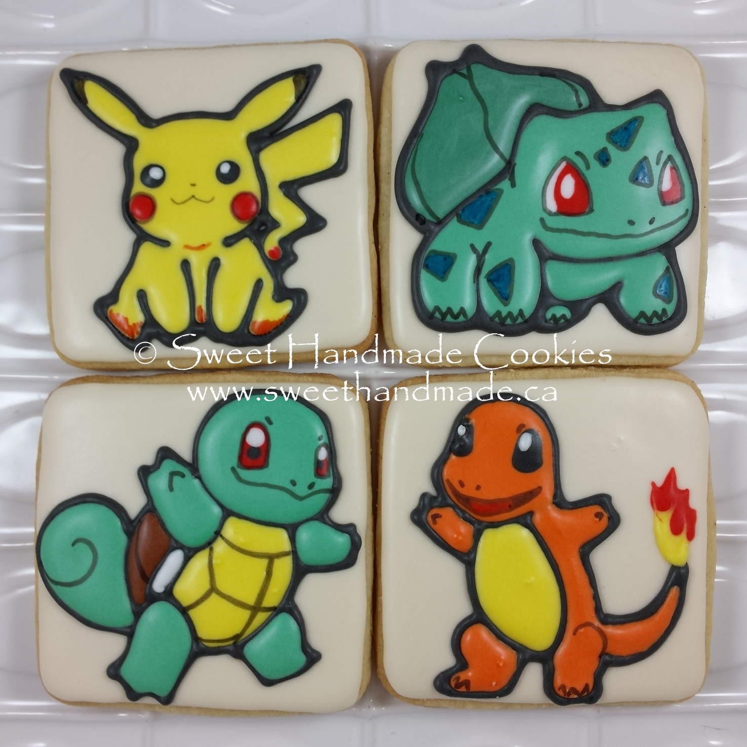 Sweet Handmade Cookies: Old School Pokemon Cookies