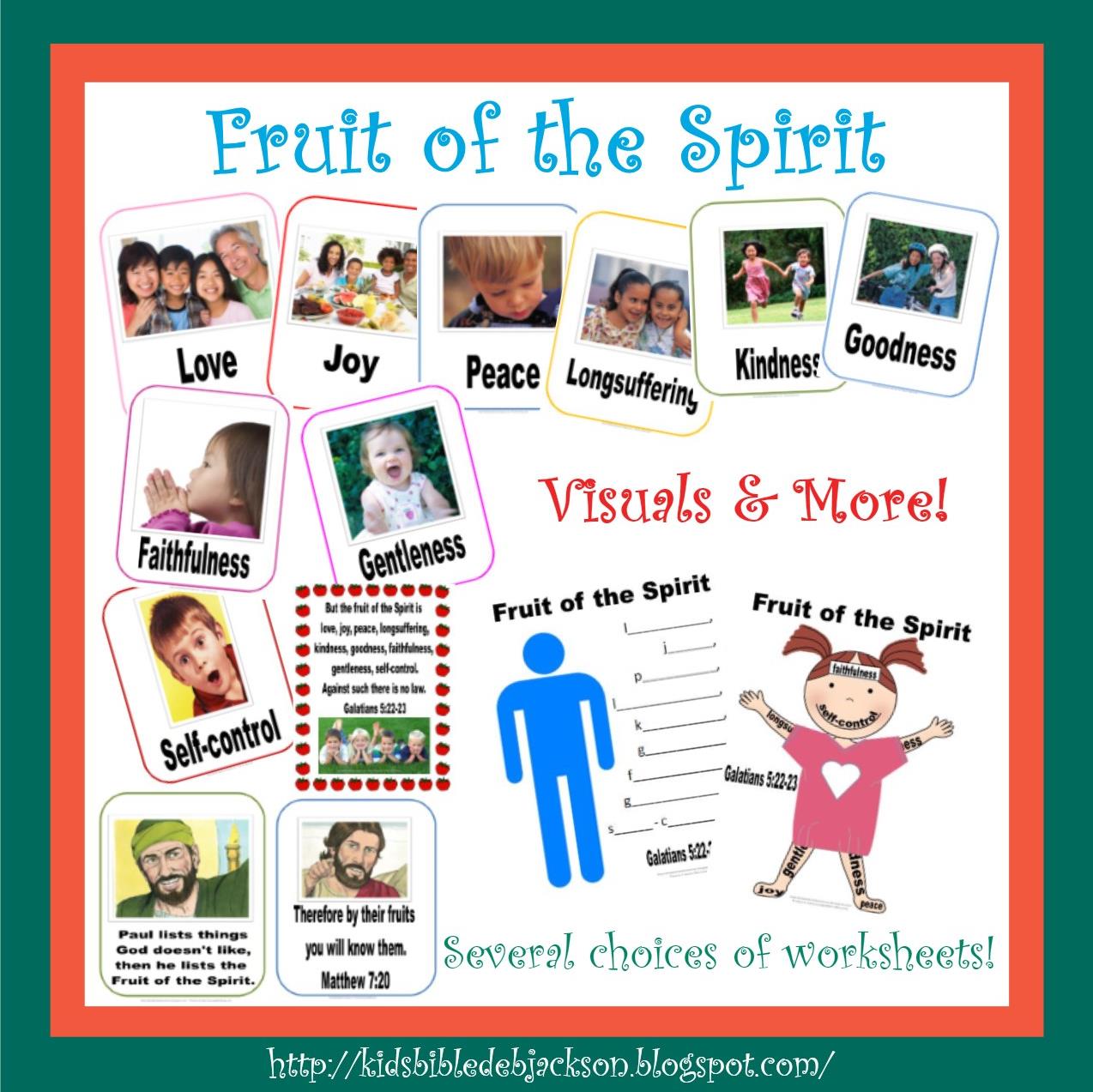 Fruit of the Spirit Song | Bible Fun For Kids