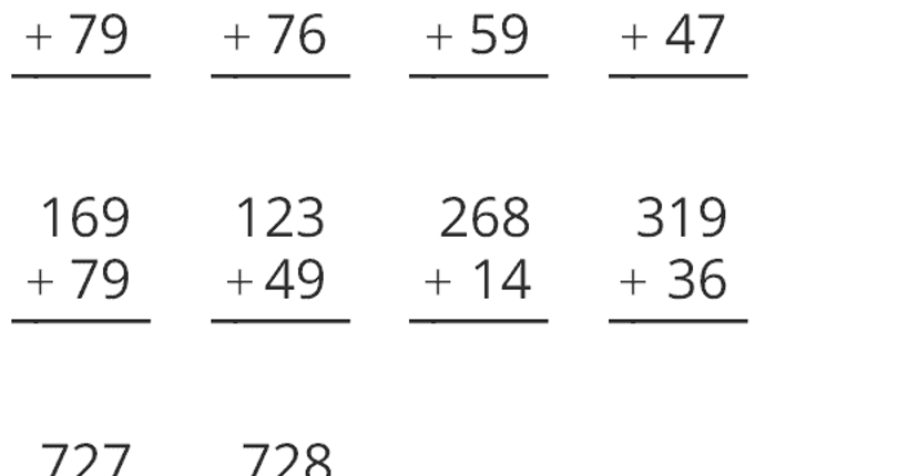 Ejercicios - Rapidez Sumando y Restando 2