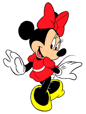 AKI GIFS: Gifs animados Minnie Mouse