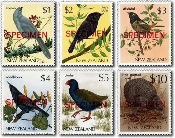 1985 - 93 Native Birds Definitives.