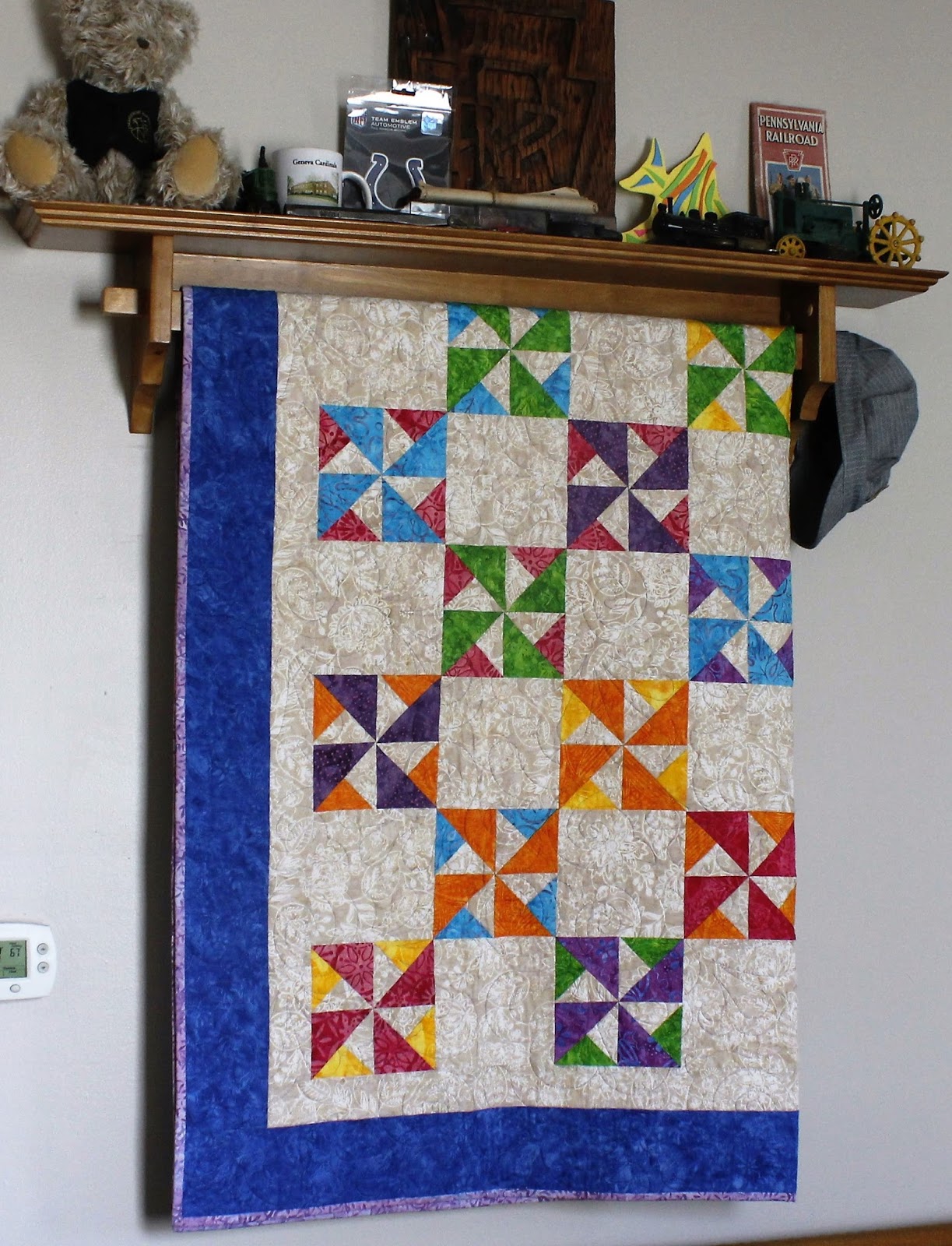 Masterpiece Quilting: Pinwheel Throw