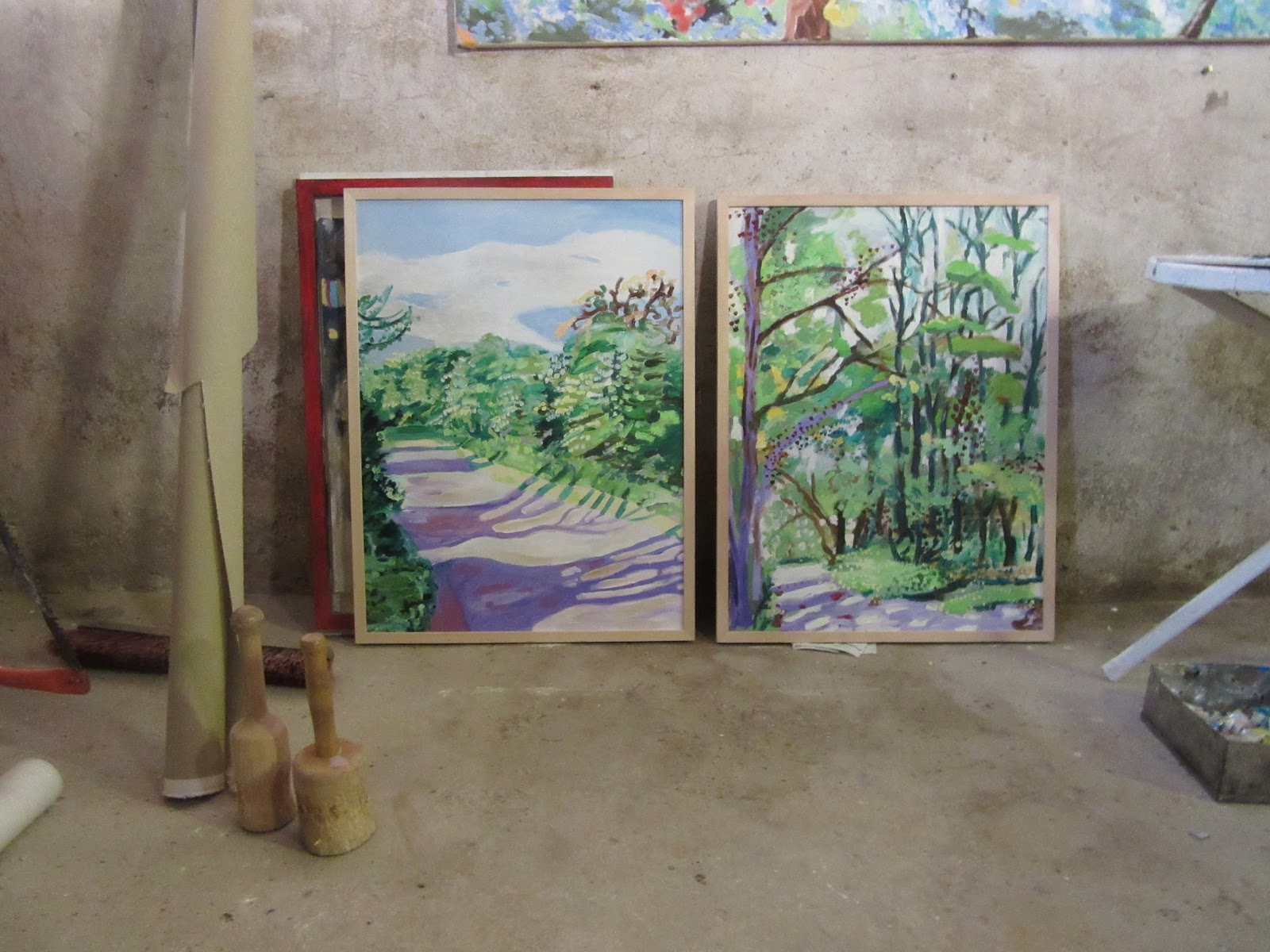 KUNST IN DER APSIS: Besuch im Atelier von Martin Theis