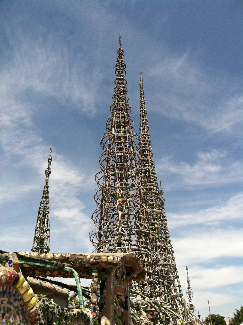 Orange Crate Art: Watts Towers