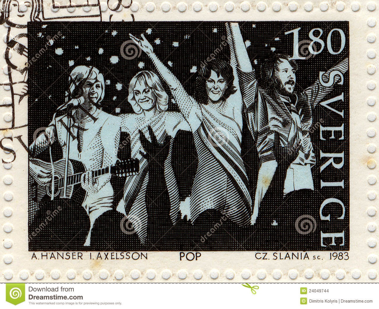 Inside the Rock Era: Honoring Stars of the Rock Era With Postage Stamps