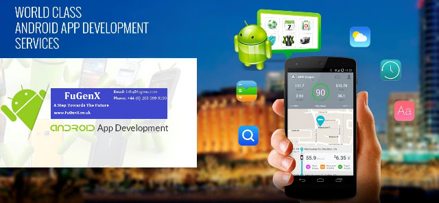 Mobile app development: Android application development London