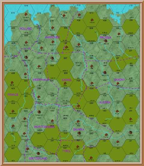 napoleonic wargaming: New Campaign Maps