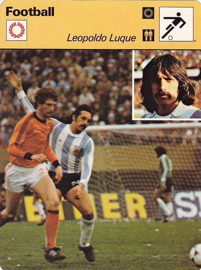 Football Yesterday & Today: Leopoldo Luque (Fiche Football)