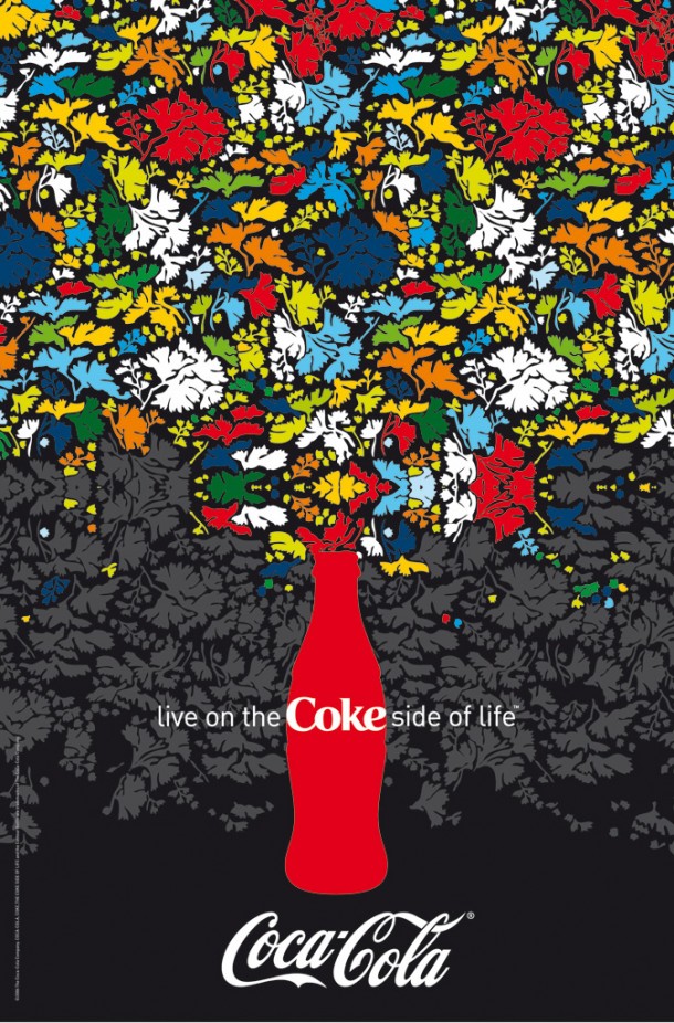 Libromorado: La fuerza y positividad en el Arte: Coca-Cola Remix Art