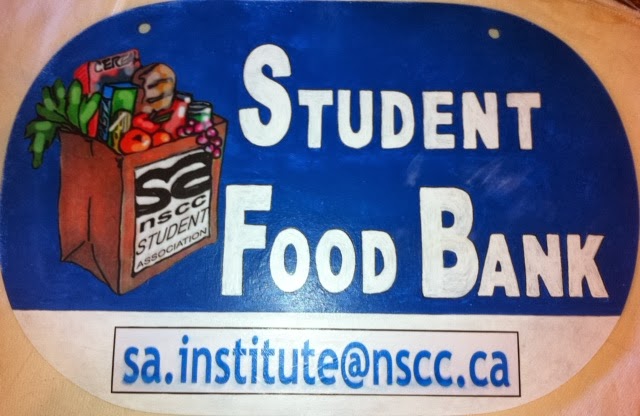 The Crafted Palette: The Double Sided Food Bank Sign