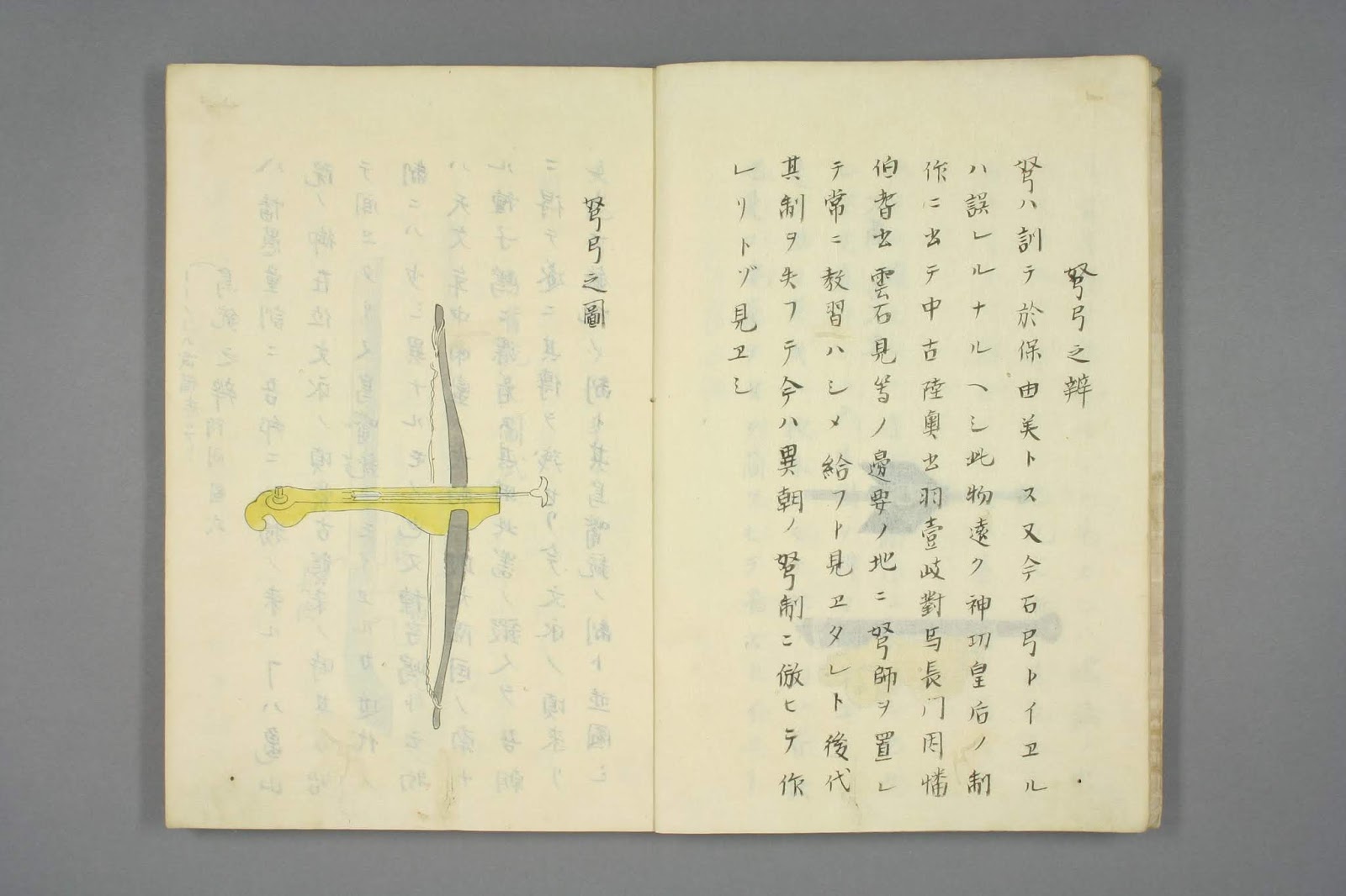 Shudo (手弩) and Ōyumi (大弓) - Japanese Crossbows