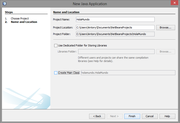 Java y netbeans : Tema 2: programa netbeans (creacion de proyectos)