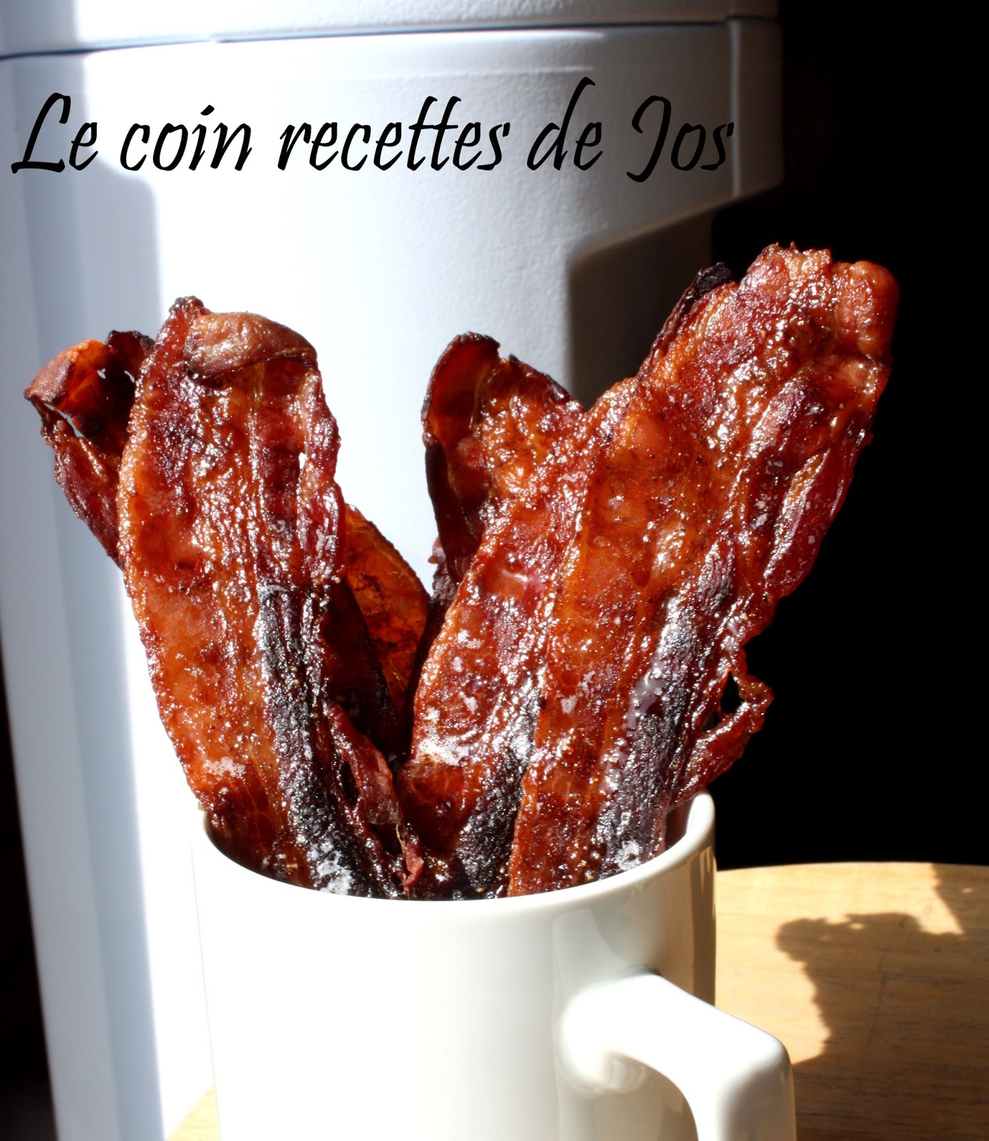 bacon au poivre