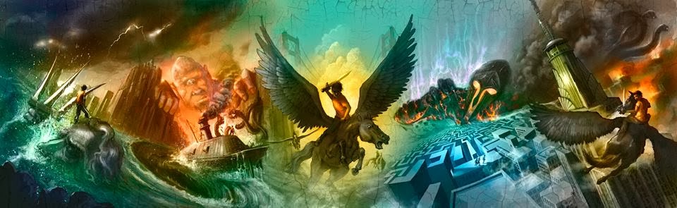 Rick Riordan's Percy Jackson And The Olympians Gets New Cover Art By ...