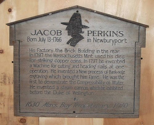 AnceStory Archives: Jacob Perkins Inventor & Genius