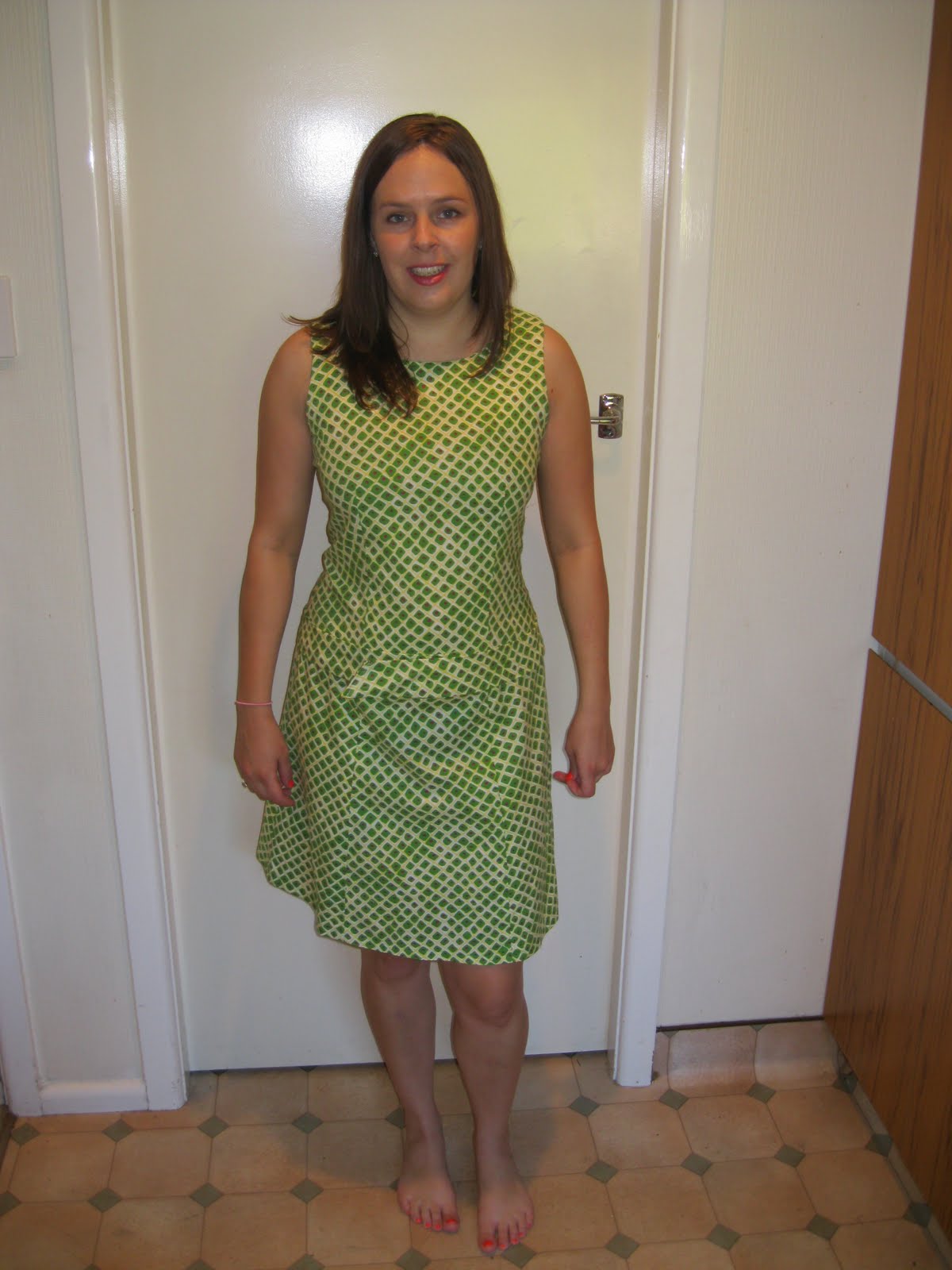 sew-creative-girl: Dropped waist dress