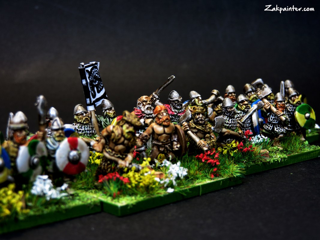 ZakGallery: Painted 15mm III40b VIKING AND LEIDANG DBA army