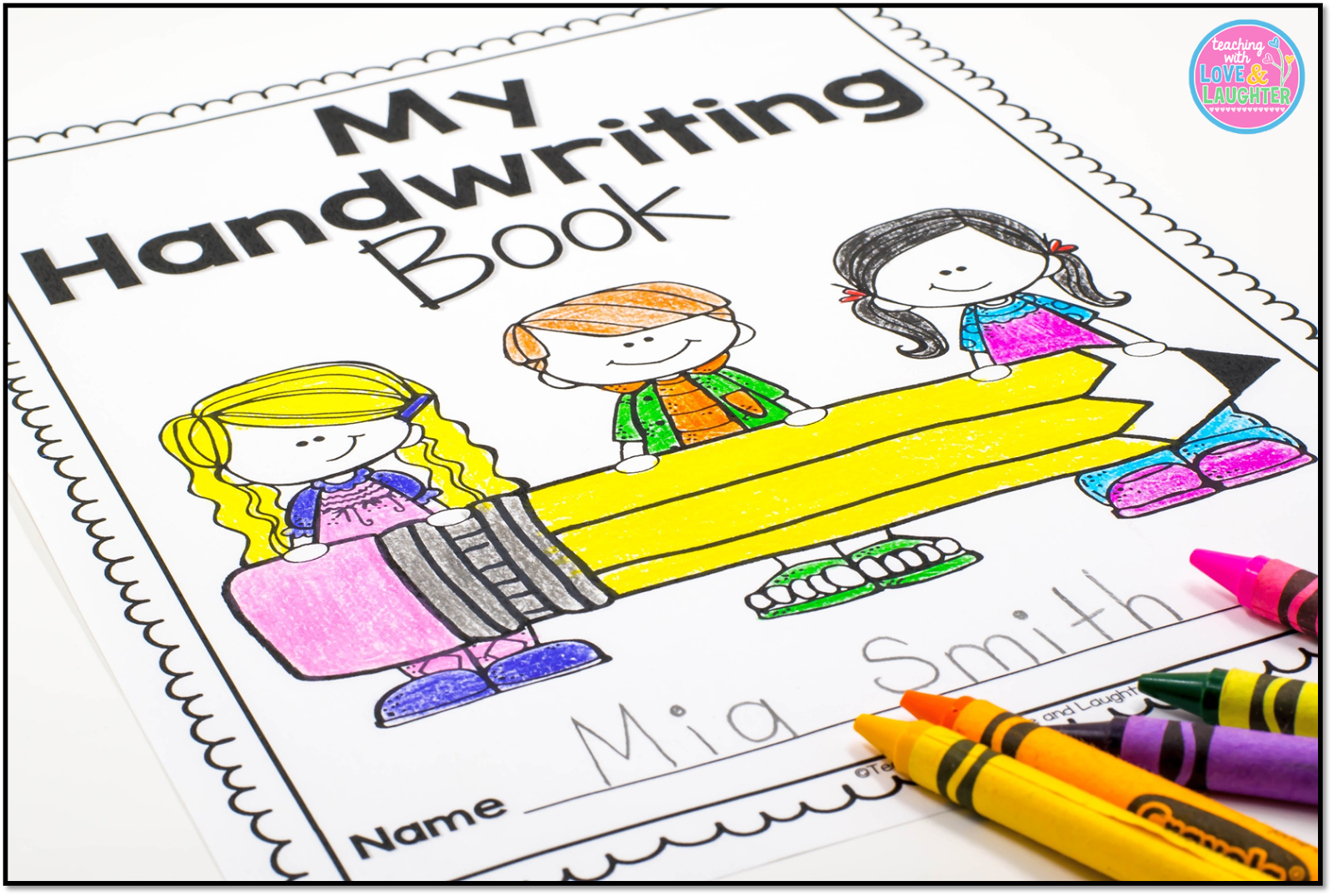 Teaching With Love and Laughter: Updated Freebie, Handwriting Packet ...