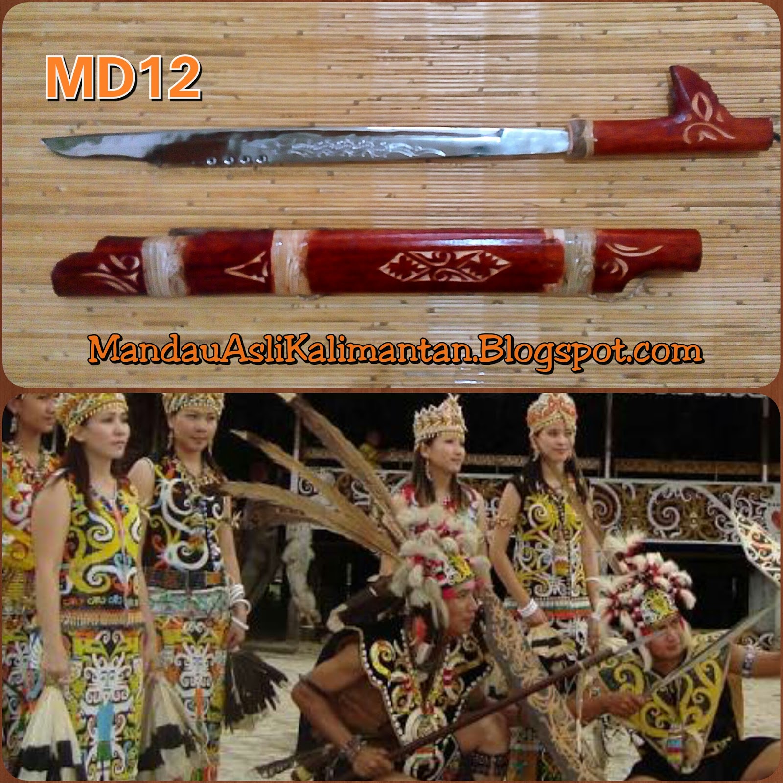 Jual Mandau Asli Kalimantan, Mandau Dayak Asli: Mandau Kalimantan ...