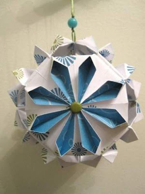 origami Hanging Decorative Ornament 2 3D ~ cool origami easy