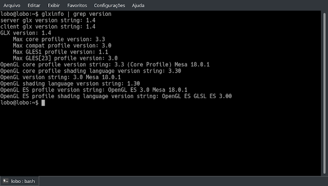 Mesa 18.0.1 acaba de ser lançado.