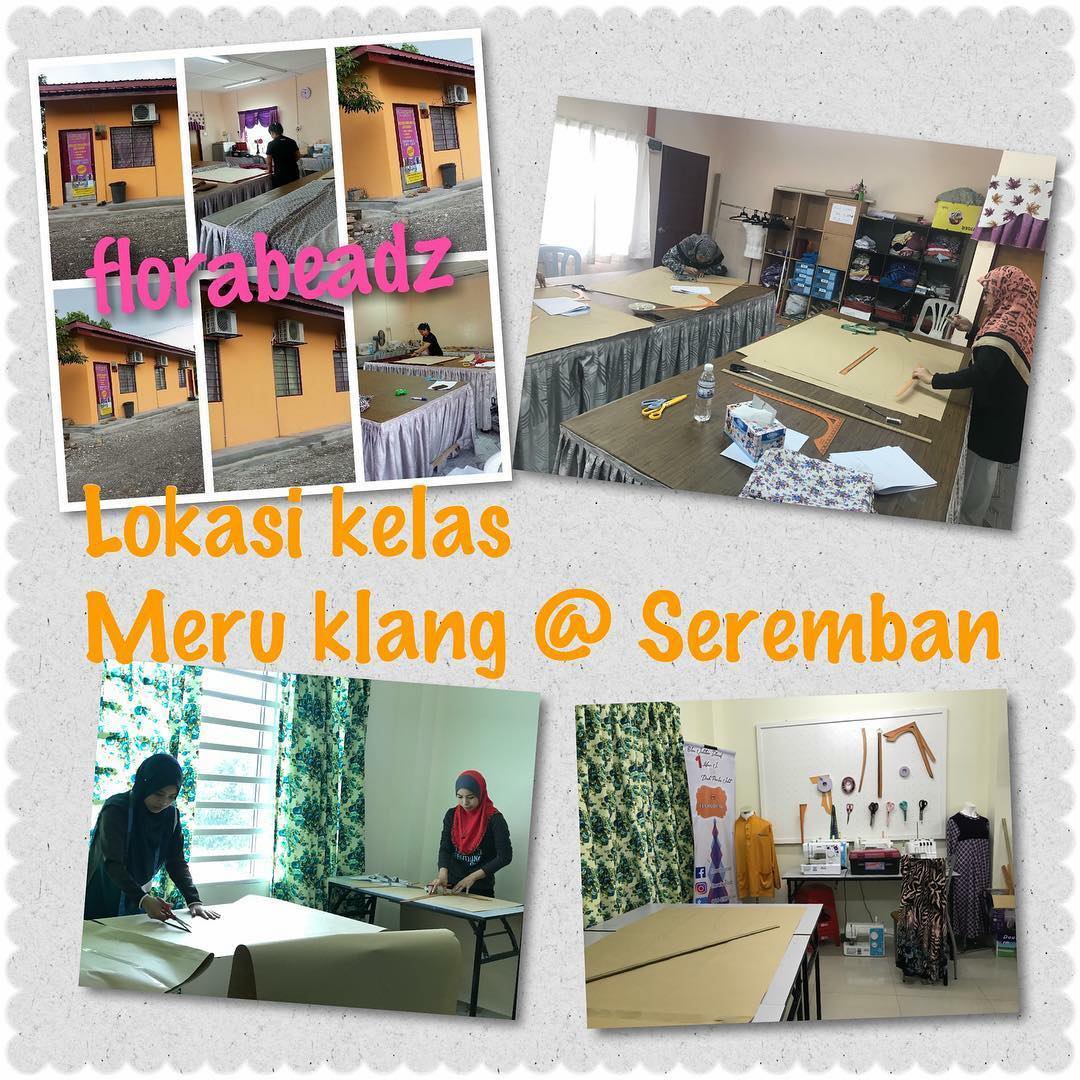 FLORABEADZ : kelas jahitan