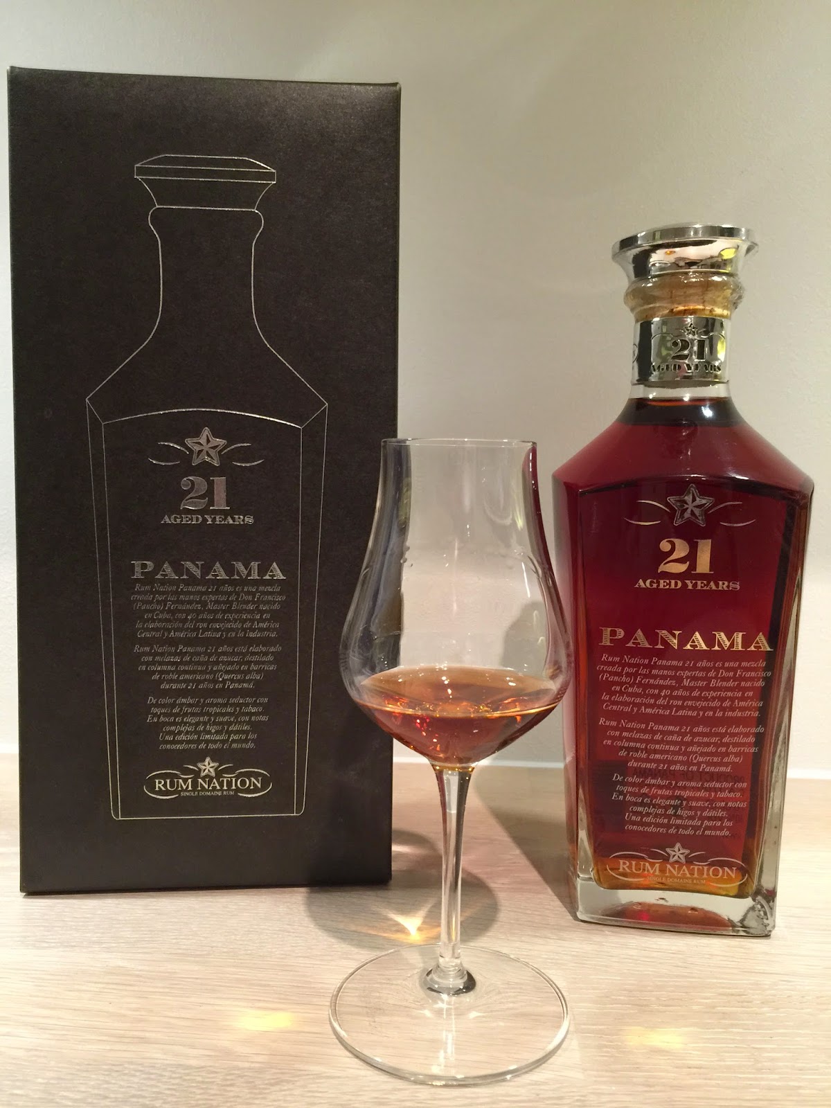 Rum Corner: Review 12 - Rum Nation Panama 21 year old