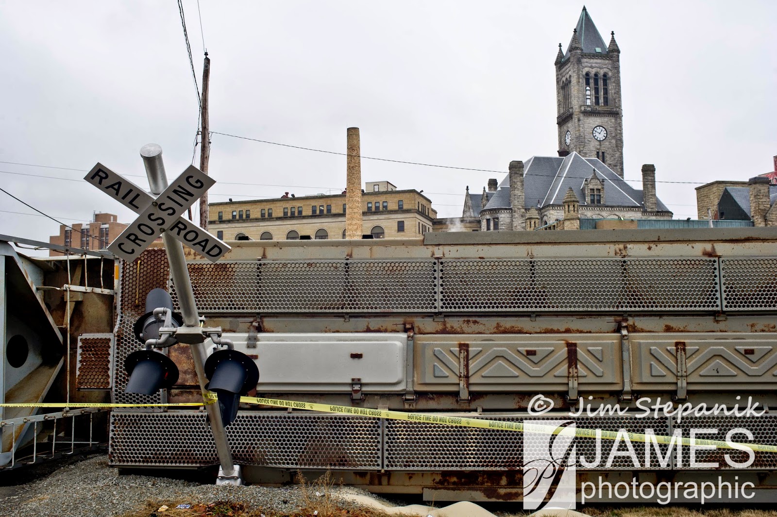 JAMES Photo Review: Train Derailment in Uniontown PA.