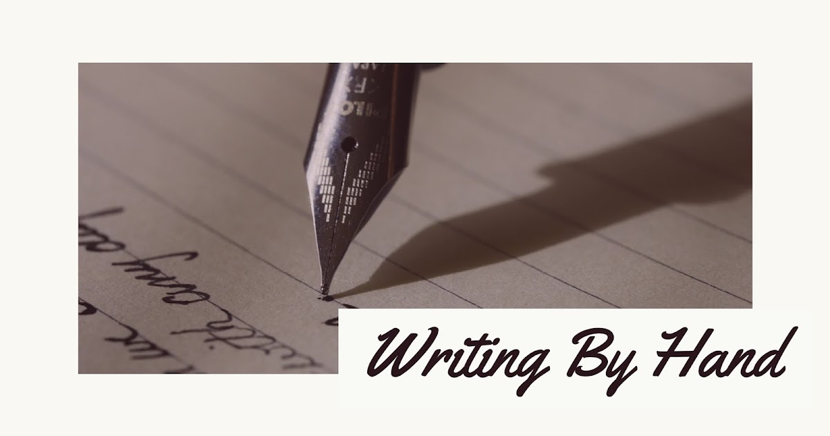 And You Write...: #AuthorToolboxBlogHop: Writing By Hand