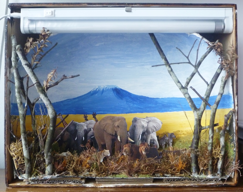 Defining A Zinnfiguren Collection: AFRICAN SAVANNAH UPDATED