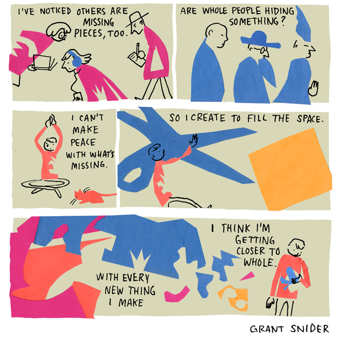 INCIDENTAL COMICS: The Missing Piece