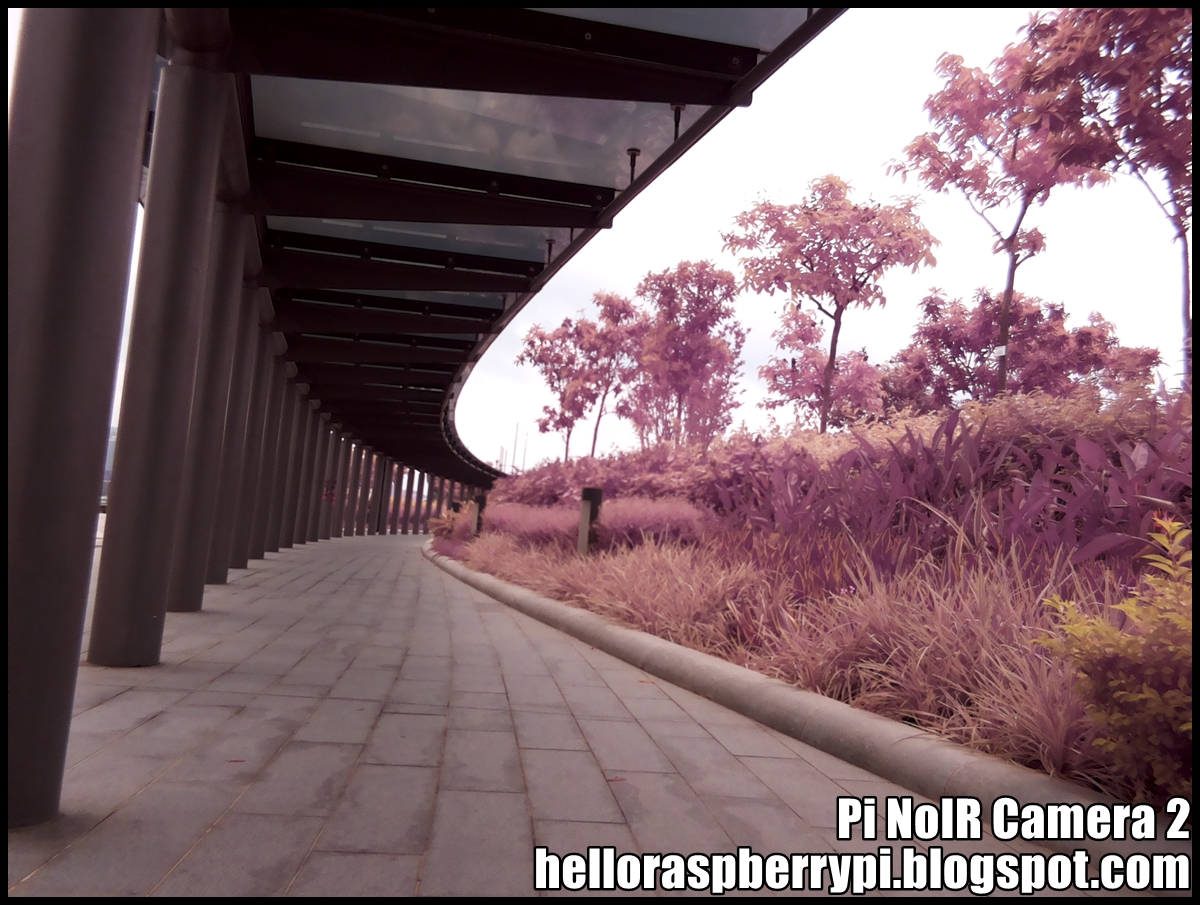 Hello Raspberry Pi: Filter test on Pi NoIR Camera 2, IR 680nm, 720nm ...