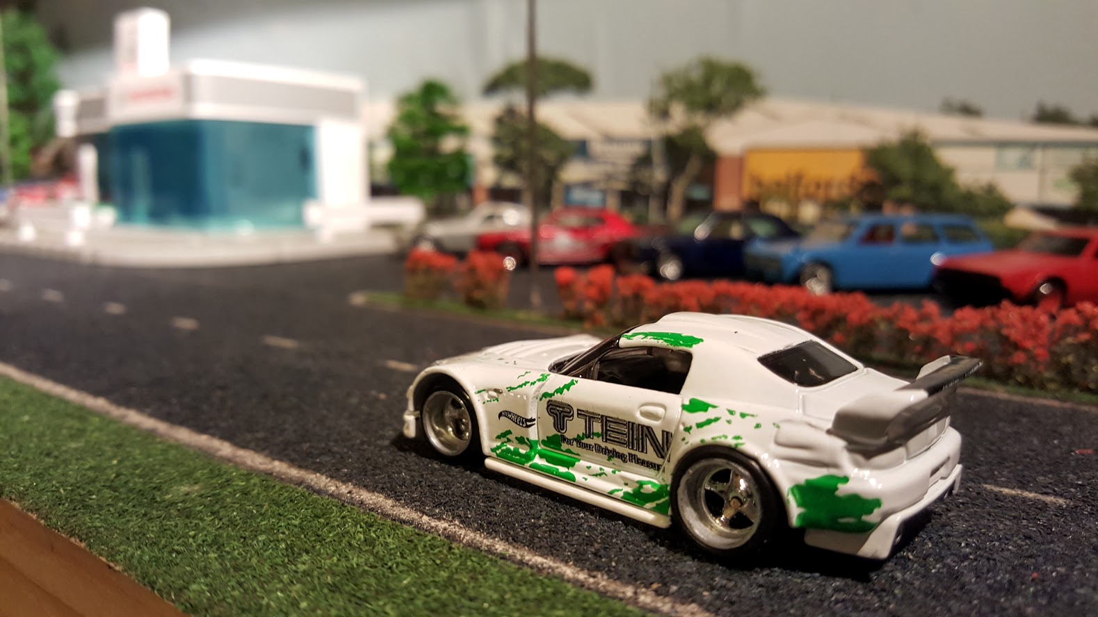 Custom HotWheels and Die Cast Cars: Hellaflush Honda S2K
