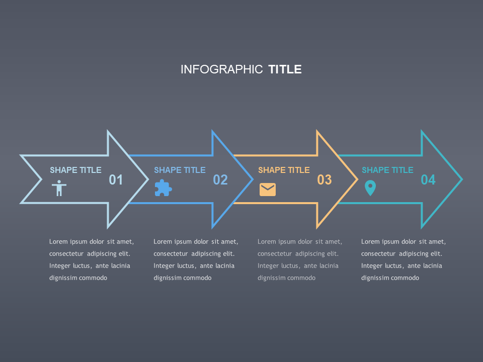 Outline Arrow Process Powerpoint Templates Powerpoint Free - Riset