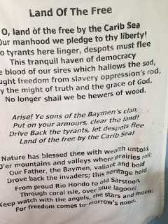 Mission Trip to Belize: National Anthem and My Pledge to Belize