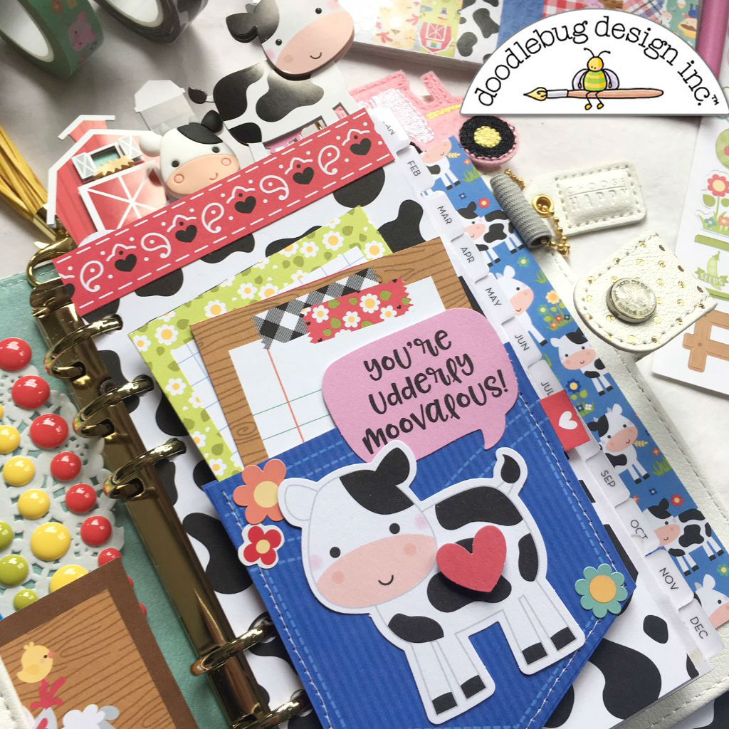 Doodlebug Design Inc Blog: Down On The Farm | Planner Pages with Anabelle