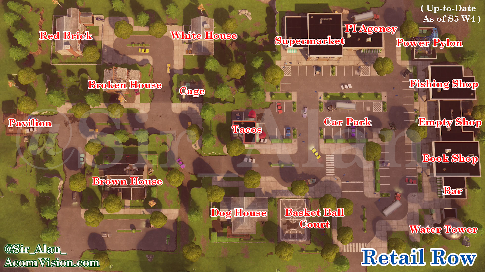 AcornVision Official Blog: Fortnite Battle Royale Location Specific ...