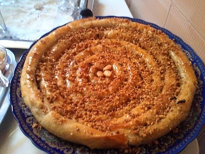 Mhancha (almond pastry) ~ Moroccan Kitchen Recipes