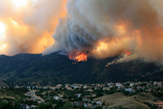 Waldo Canyon Fire - Colorado Springs, CO. June 28, 2012.