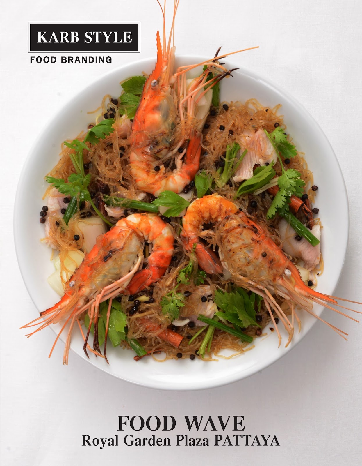 Thai Food - FOOD WAVE, Royal Garden Plaza PATTAYA.