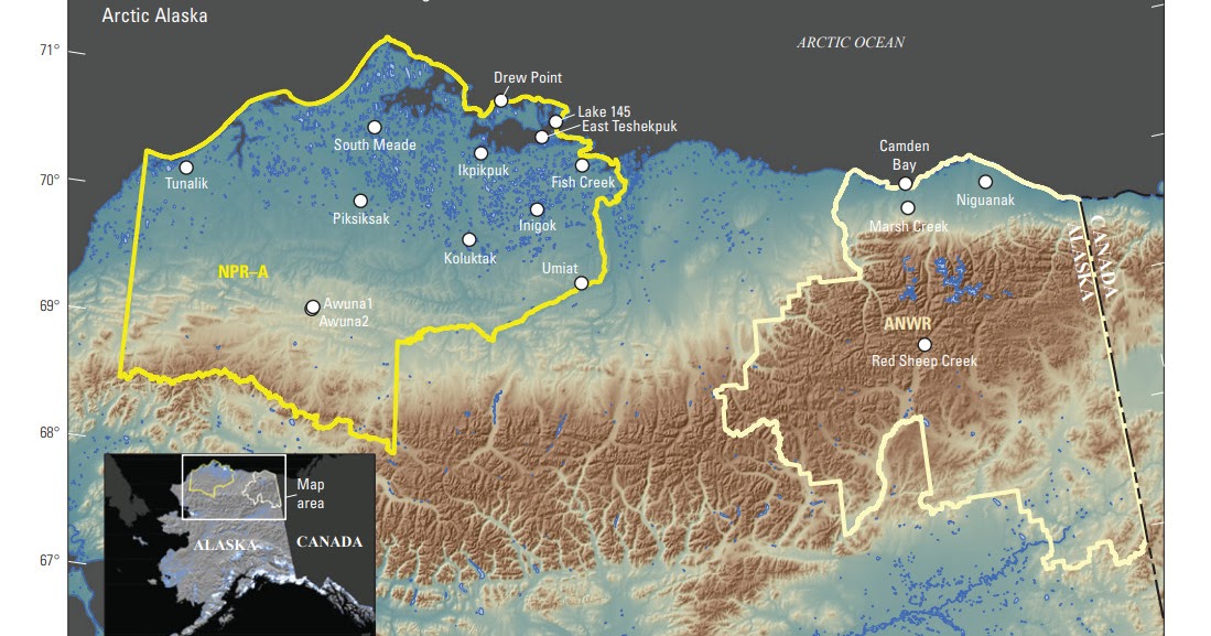 Deep Cold: Alaska Weather & Climate: North Slope USGS Data