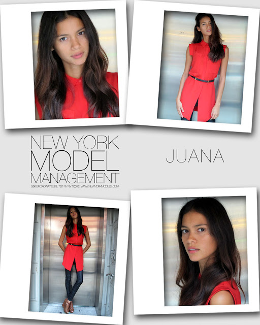 Peruvian Fashion Models: Polaroids: Juana Burga @ New York Models