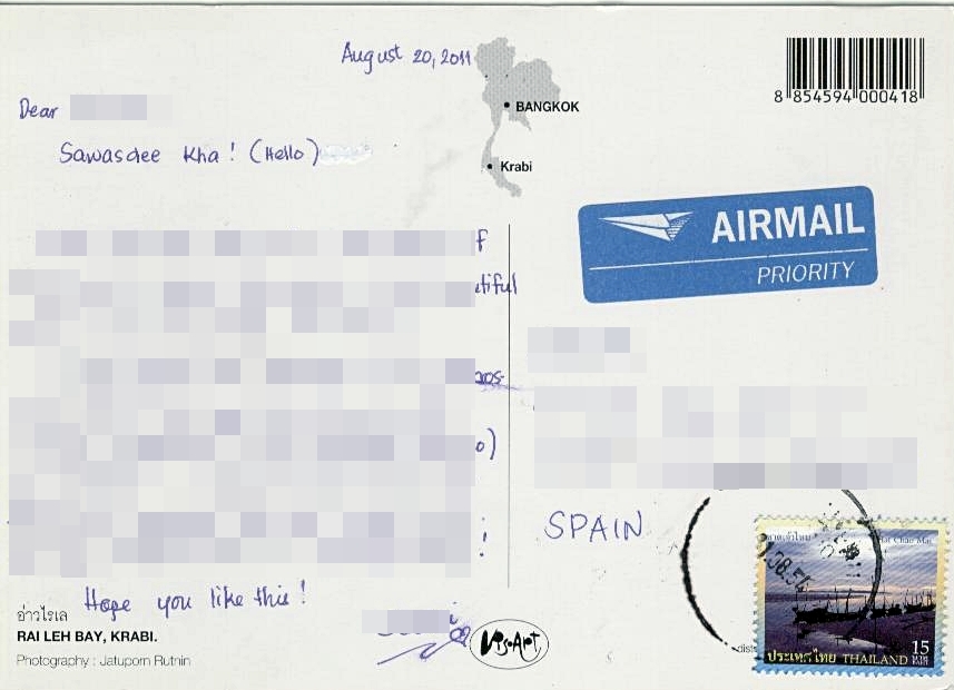 Mail Adventures: Recommendation for Stamps